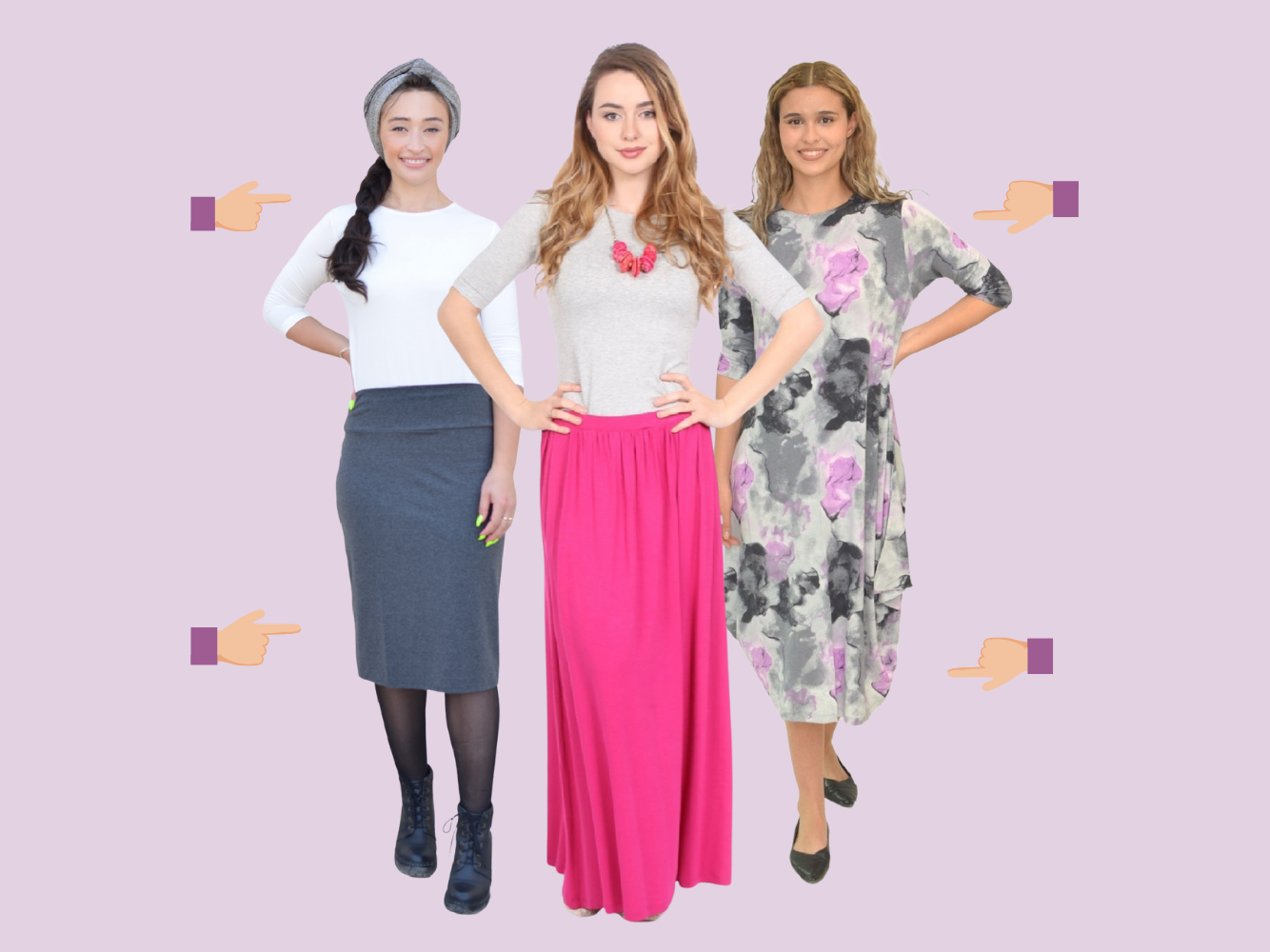 Head, Shoulders, Knees and Toes - Modest Clothing – Kosher Casual USA